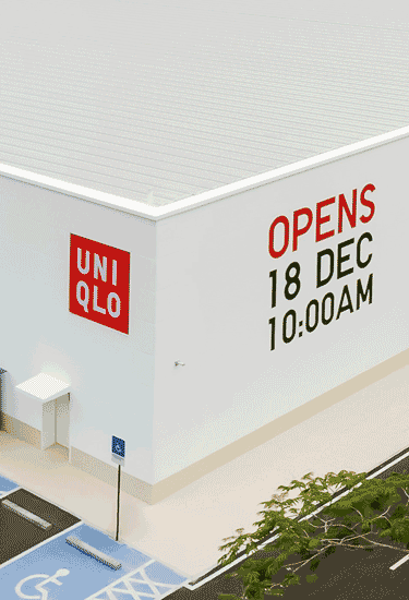 UNIQLO DA Square Roadside Store Pertama – Di Sisi Jalan, Luas & Puas!