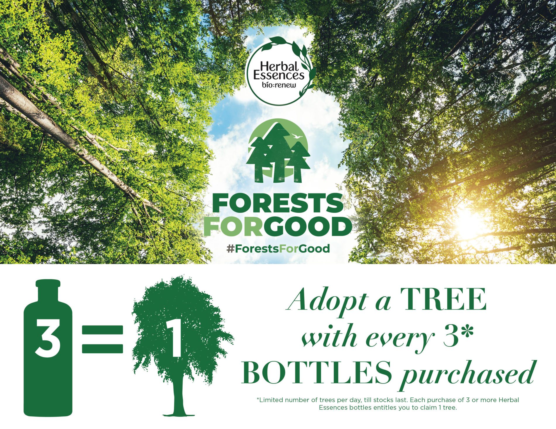 Herbal Essences & Watsons Malaysia Bersatu Untuk “Forests For Good”