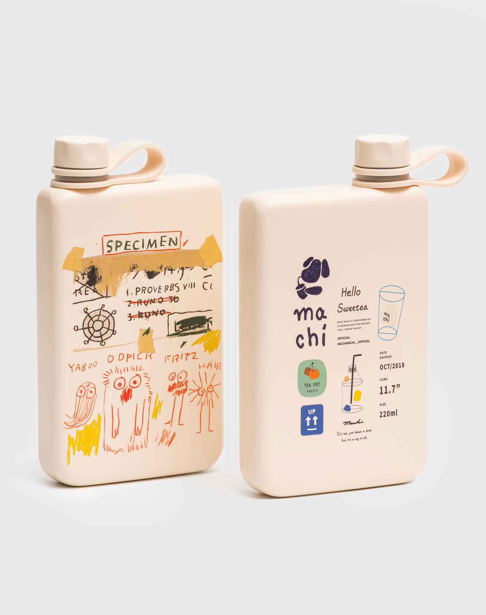 Basquiat x Machi: Koleksi Botol Minuman Machi Wajib Kamu Miliki?